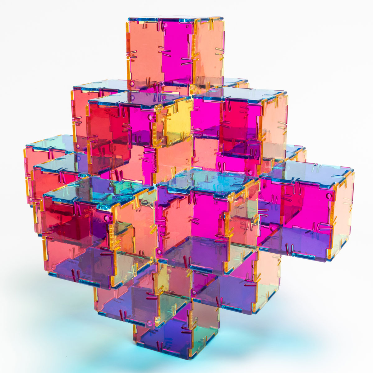 Original Crystal Polydron CMY Class Set